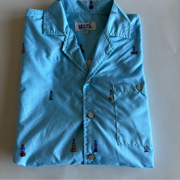 Uzzi | Shirts | Uzzi Lighthouse Button Down | Poshmark